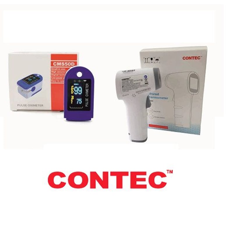 PACK CONTEC - OXIMETRO -TERMOMETRO CONTEC | falabella.com