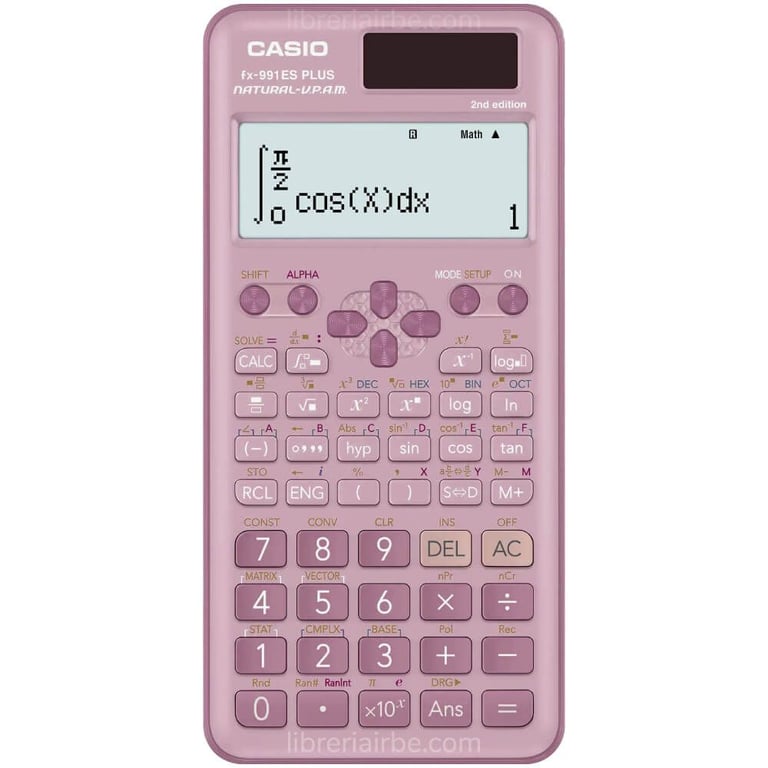 Calculadora Casio Fx-991ES PLUS Edición Especial Rosado CASIO ...