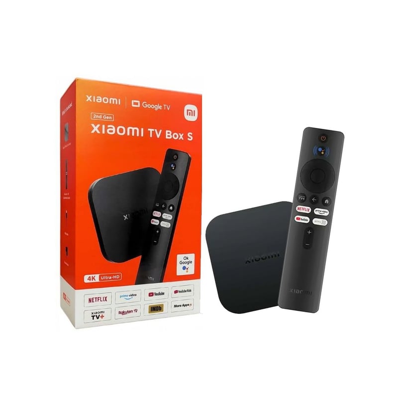 Xiaomi Mi TV Box S 4K 2nd Gen Android TV XIAOMI | falabella.com
