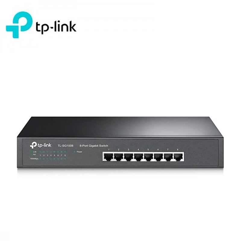 Switch TP-Link con 8 puertos Gigabit TL-SG1008 TP LINK | falabella.com