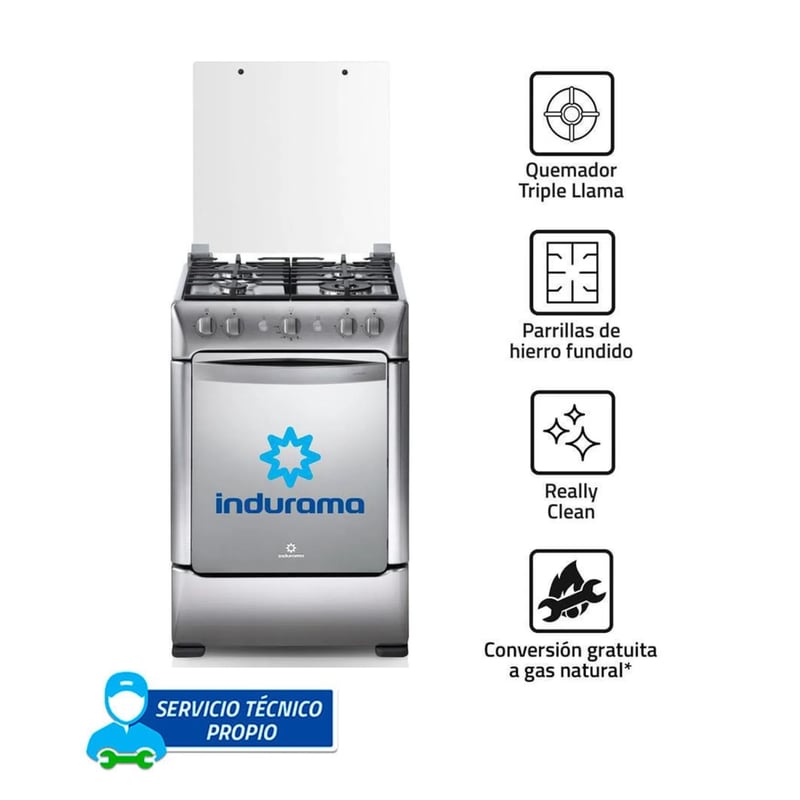 COCINA INDURAMA GRANADA ZAFIRO CROMA INDURAMA | falabella.com