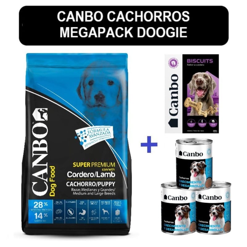Canbo Cachorro Razas Medianas Grandes Megapack Doggie 15 Kg CANBO ...