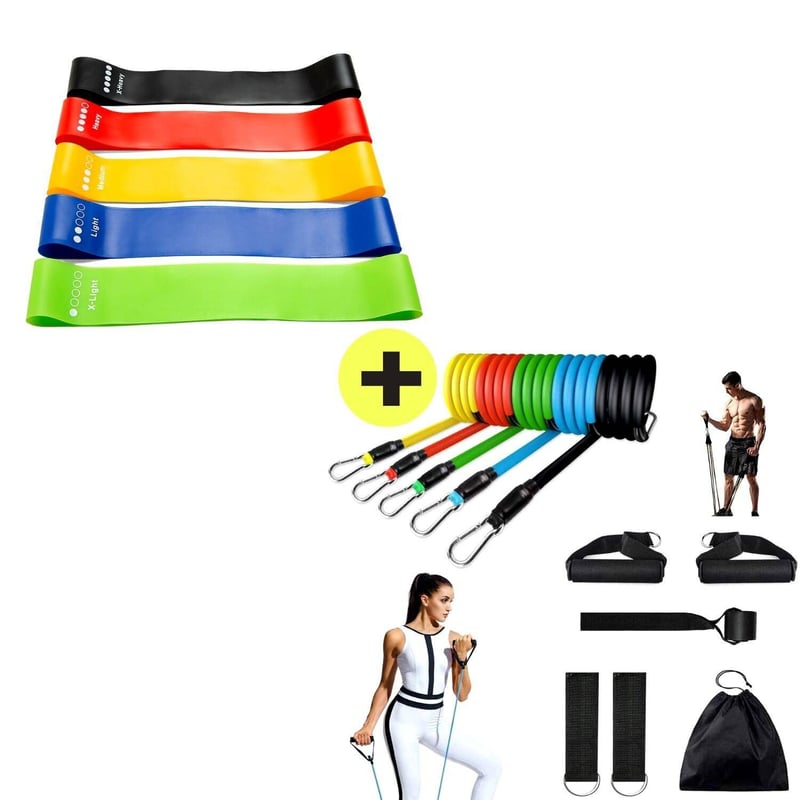 Bandas y Ligas de resistencia Combo Trainer XTREME SPORT | falabella.com