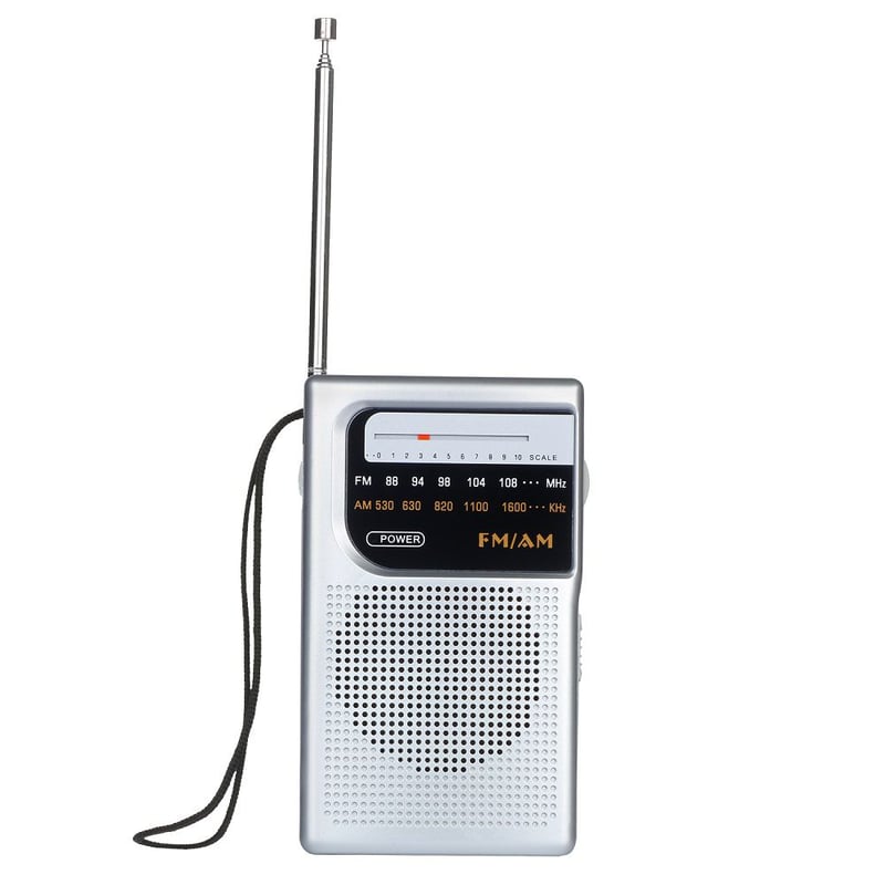 Radio Modelo Retro Portátil a Pilas FM / AM GENERICO | falabella.com