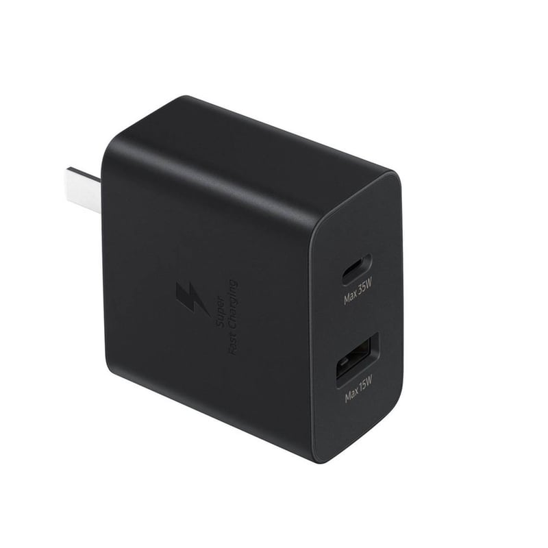 Cargador Rapido Samsung 35W PD Power Adapter Duo USB-C USB-A IMPORTADO ...