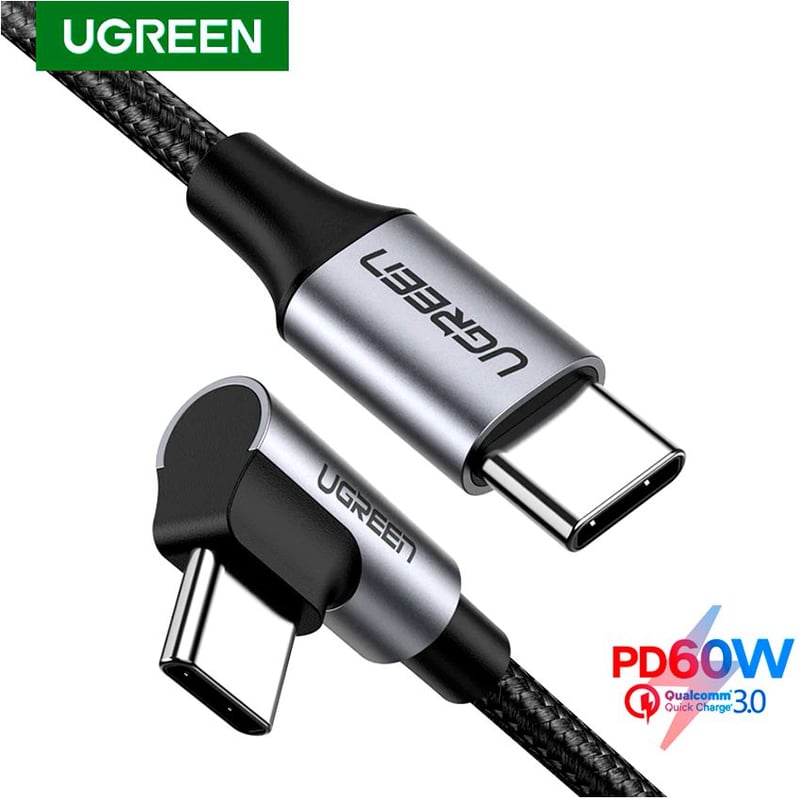 Cable UGREEN Nylon Tipo c a tipo c carga rápida 2metros PD60w UGREEN | falabella.com