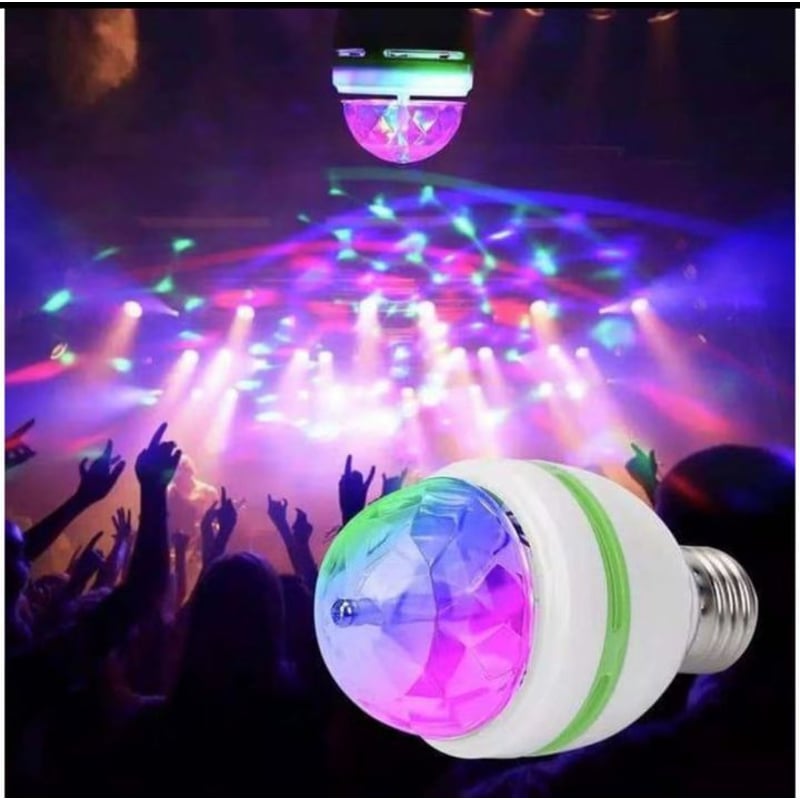 Foco De Colores Giratorio Luces Psicodélicas Para Fiestas | Sodimac ...