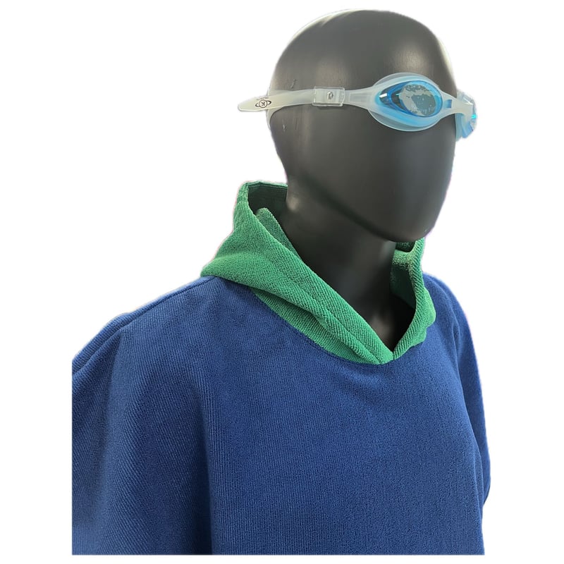 TOALLA PONCHO CORDANO ADULTO AZUL CAP ML GENERICO | falabella.com