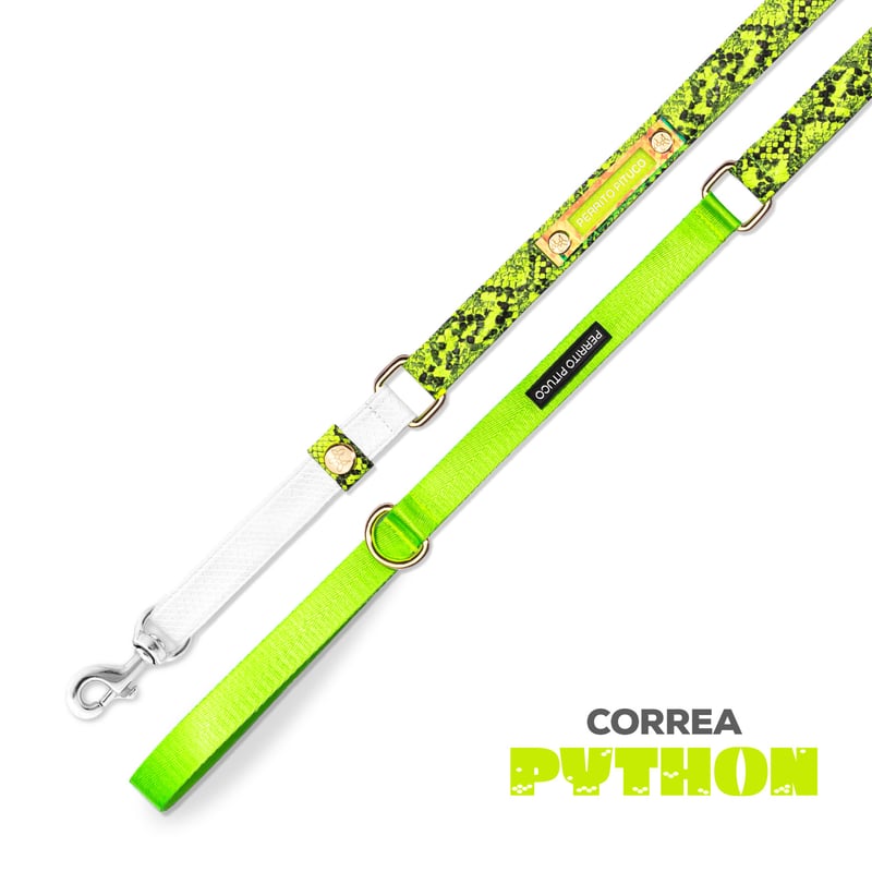 CORREA PERRITO PITUCO PYTHON AMARILLO NEÓN PERRITO PITUCO | falabella.com