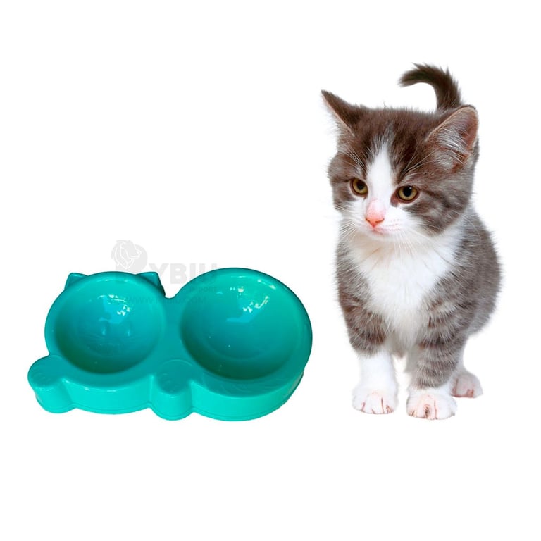 Platillo Verde para Gatos con Forma de Gato GENERICO | falabella.com