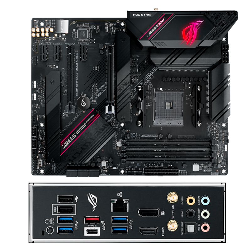 Motherboard ASUS ROG STRIX B550-F GAMING WIFI II AMD AM4 ASUS ...