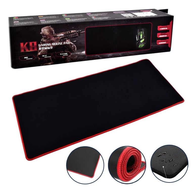Pad Mouse Gamer 80 x 30 cm x 04 mm K8 Mousepad OEM | falabella.com
