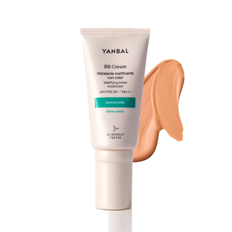 BB Cream Matt Hidratante Matificante con Color Sentiva Mediano YANBAL ...