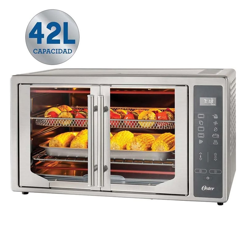 Horno Electrico digital Oster con freidora de aire 42L TSSTTVFDDAF OSTER | falabella.com