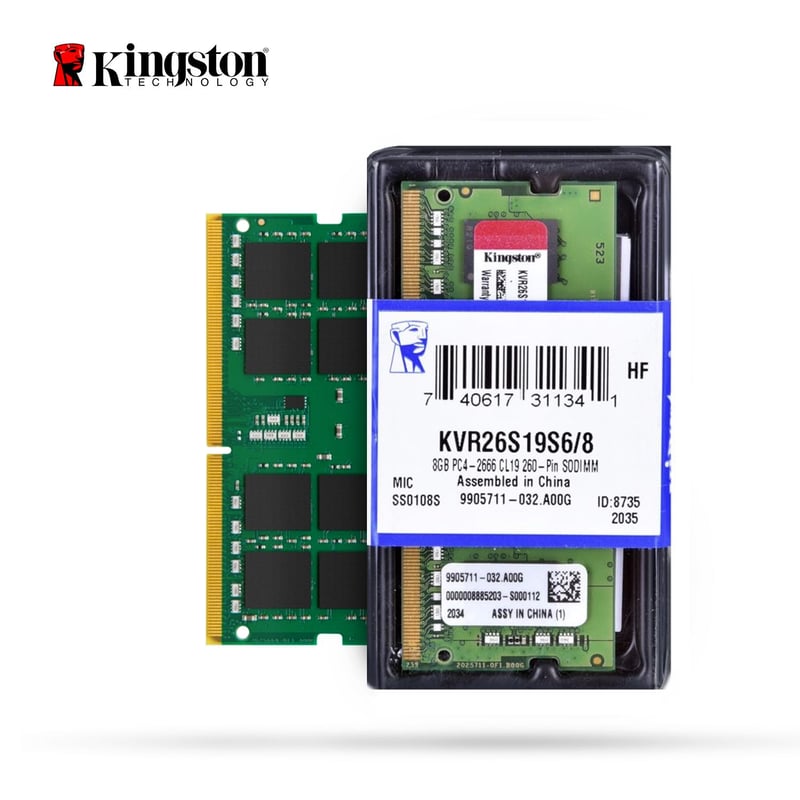 Memoria Kingston 16GB SODIMM 2666 MHz DDR4 Para Laptop KINGSTON | falabella.com