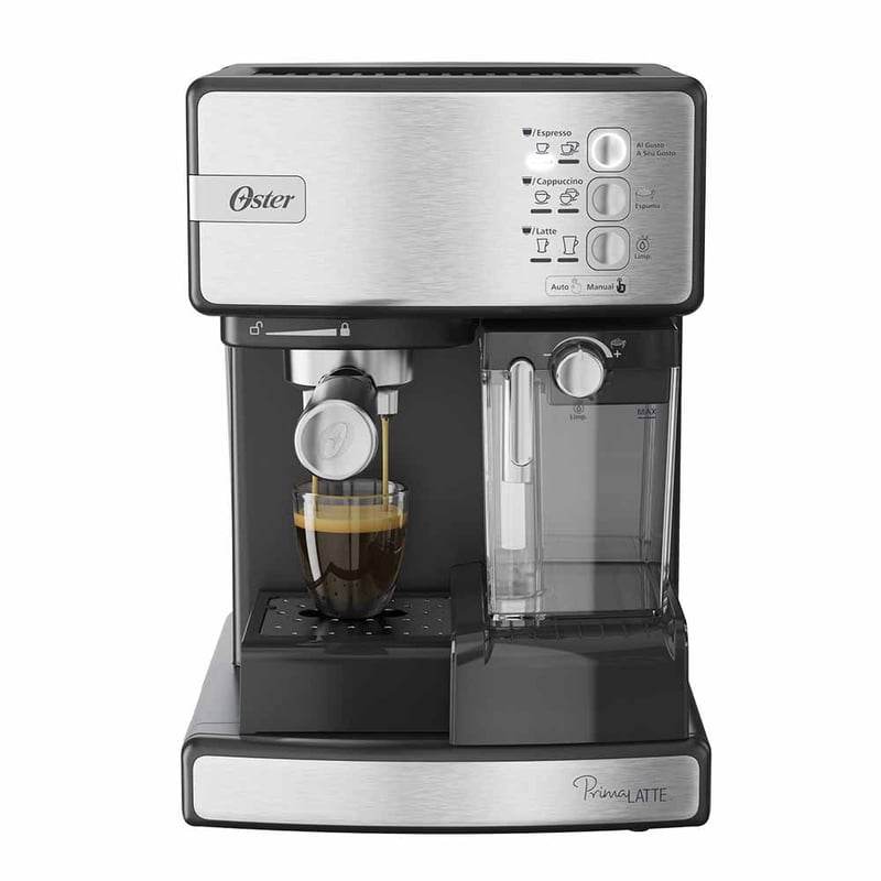 Cafetera Automática de Espresso Oster Prima Latte I BVSTEM6603SS ...