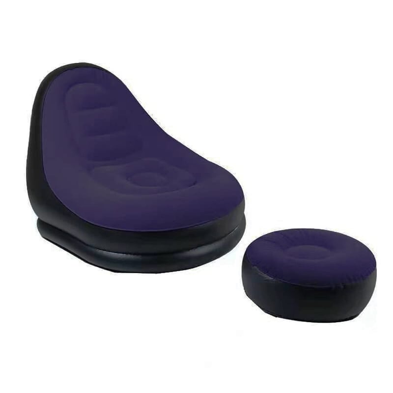 Sofá Inflable con Posapies NEGRO OEM | falabella.com