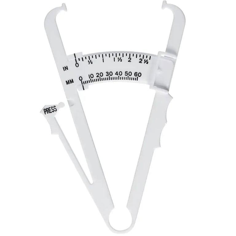 Adipómetro medidor de grasa corporal Plicometro Calibrador ALPHA GYM ...