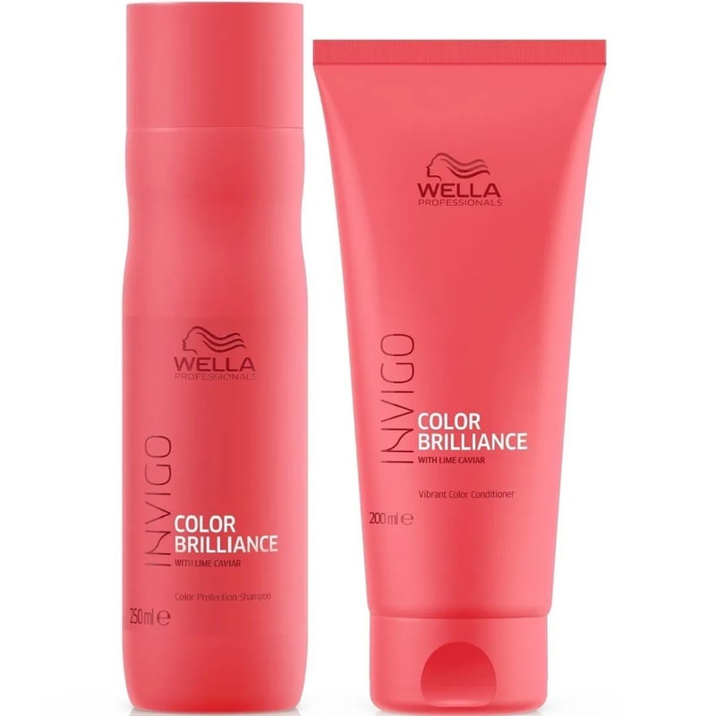Shampoo 250ml Cabello Teñido Acondicionador Color Brilliance Wella ...