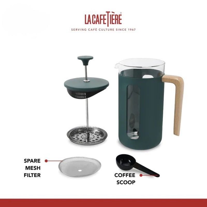 Prensa francesa Pisa Wood Verde x 1 Lt LA CAFETIERE LA CAFETIERE | falabella.com