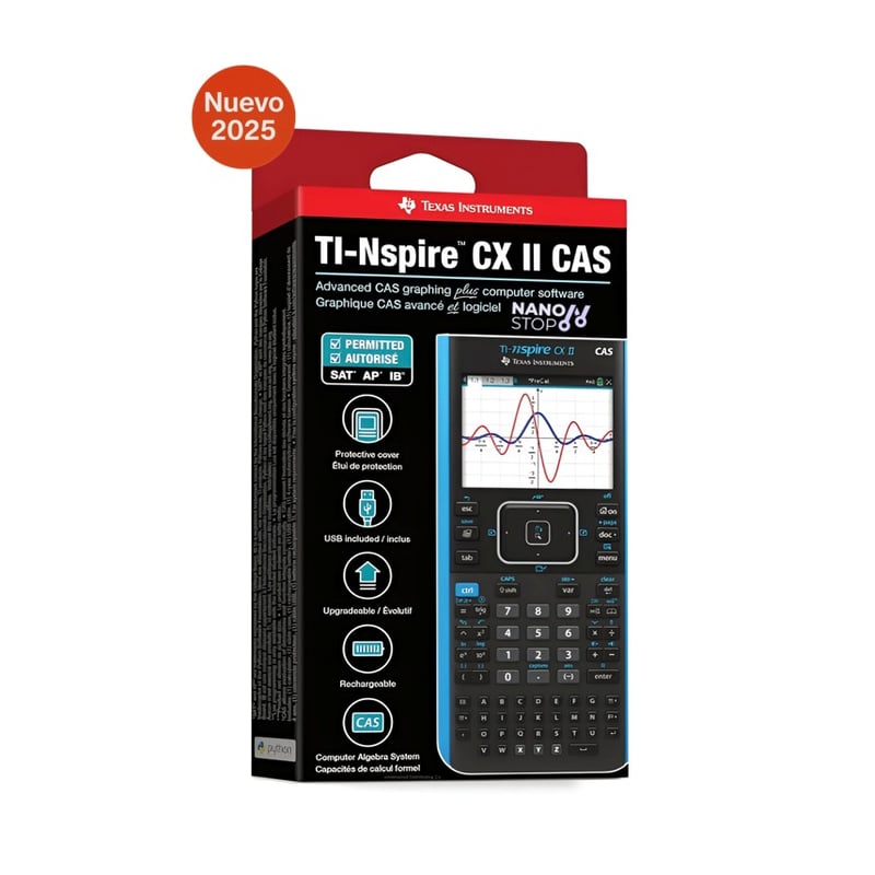 Calculadora Gráfica Texas Instruments Nspire CX II CAS TEXAS ...