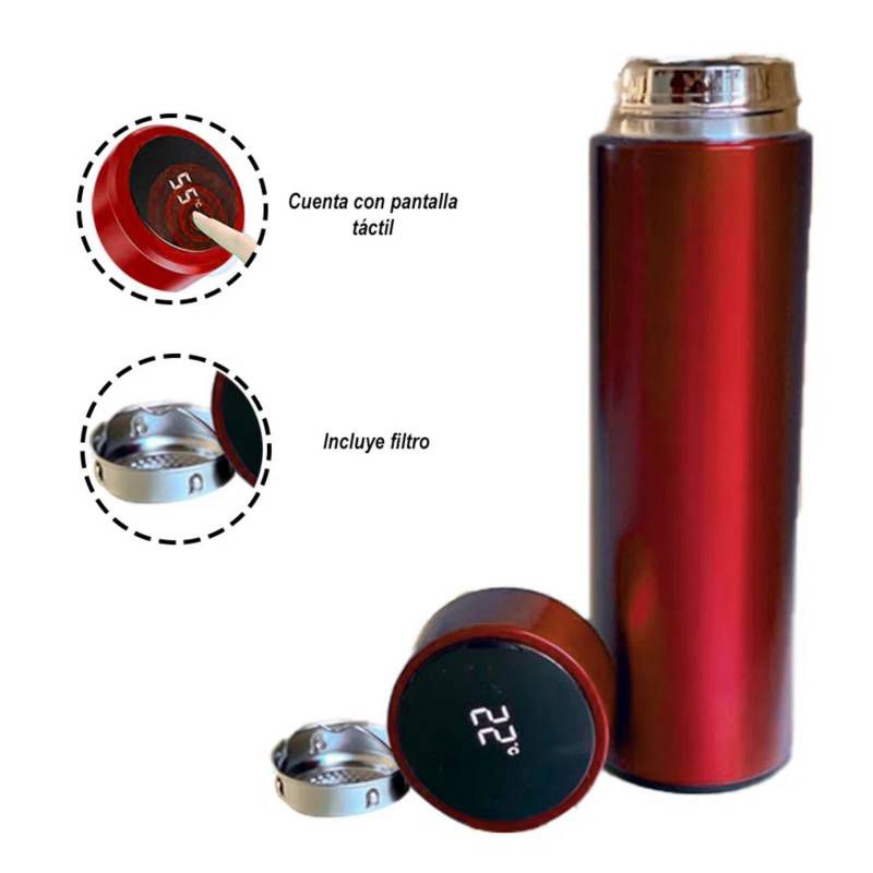 TERMO LED INTELIGENTE ROJO GENERICO | falabella.com
