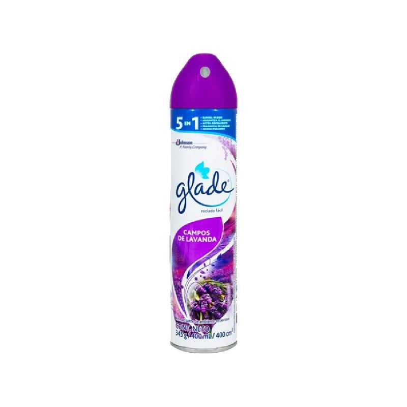 AMBIENTADOR SPRAY LAVANDA 400 ML GLADE GLADE | falabella.com