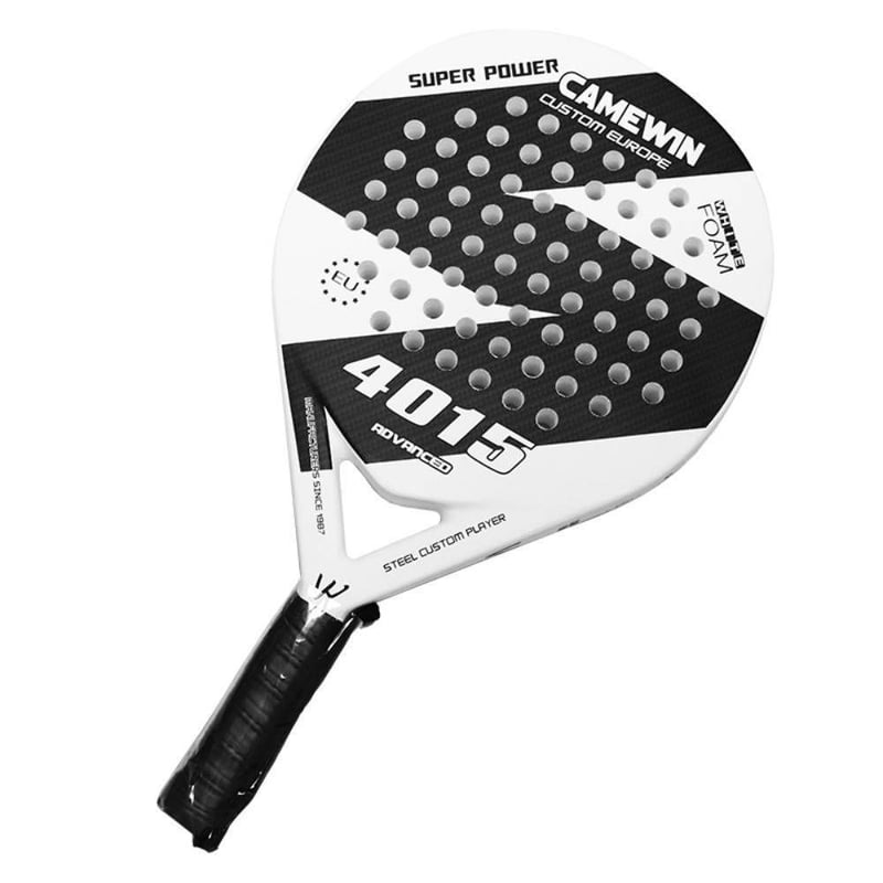 Pala de Padel CONTROL Fibra Vidrio Raqueta EVA - Blanco GENERICO ... Pala de Padel CONTROL Fibra Vidrio Raqueta EVA - Blanco GENERICO ...