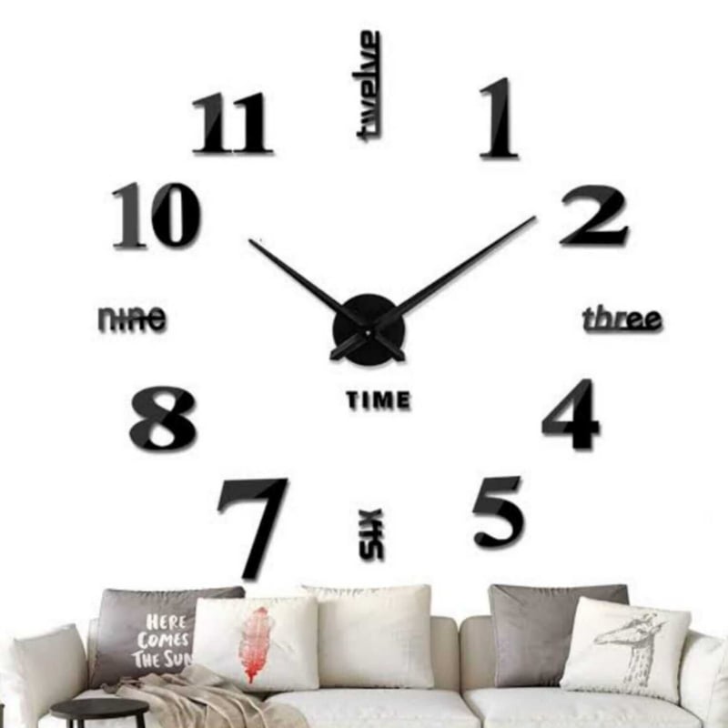 Reloj de pared 3D decorativo para la casa GENERICO | falabella.com