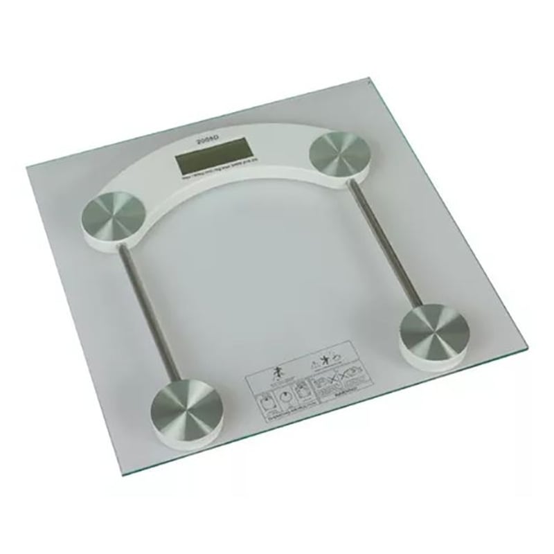 Balanza Digital con Visor LCD Peso Máximo 180kg Color Gris GENERICO ...