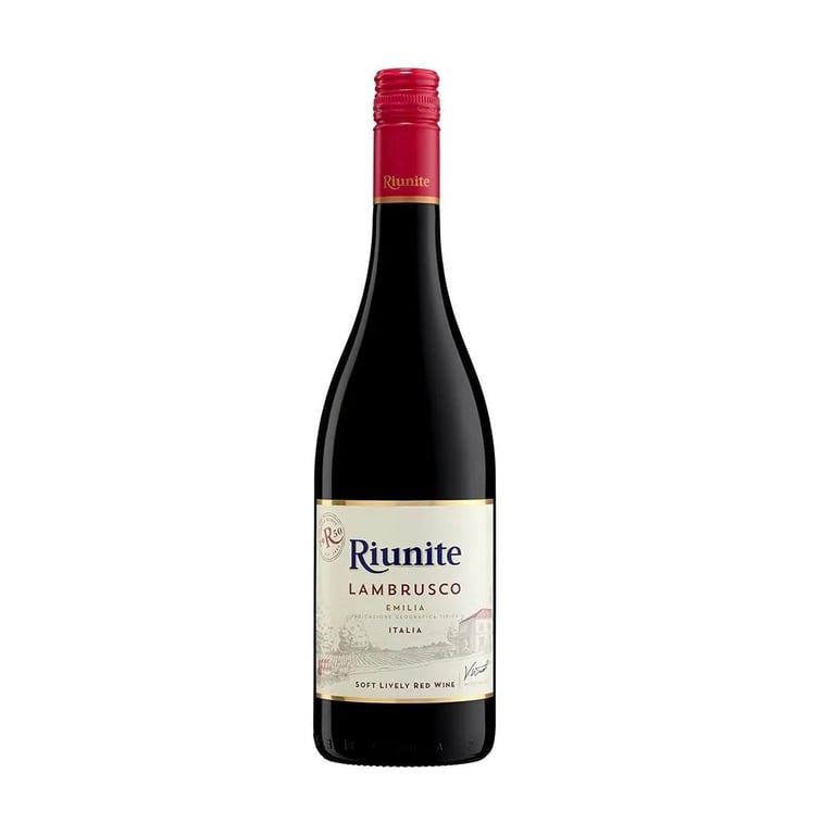 Vino dulce italiano LAMBRUSCO tinto IGT x750ml - Riunite GENERICO ...
