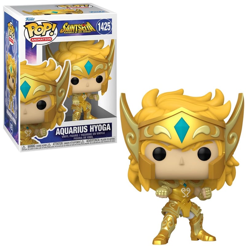 Funko Pop Saint Seiya Caballeros del Zodiaco Aquarius Hyoga FUNKO ...
