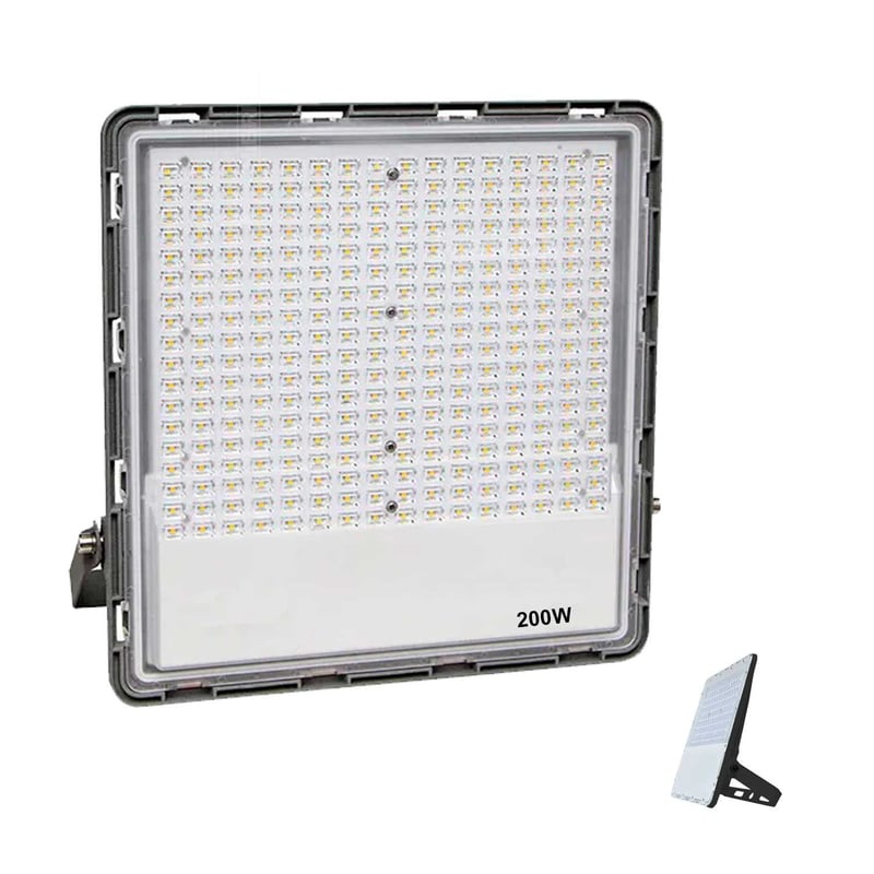 REFLECTORES LED 200W EXTERIORES JARDIN LUZ BLANCA CUBULL | Sodimac ...