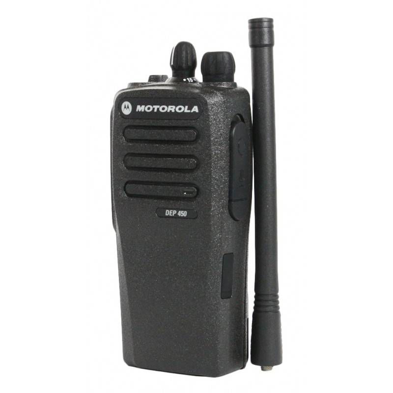 RADIO PORTÁTIL DEP 450 COLOR NEGRO UHF MOTOROLA | falabella.com