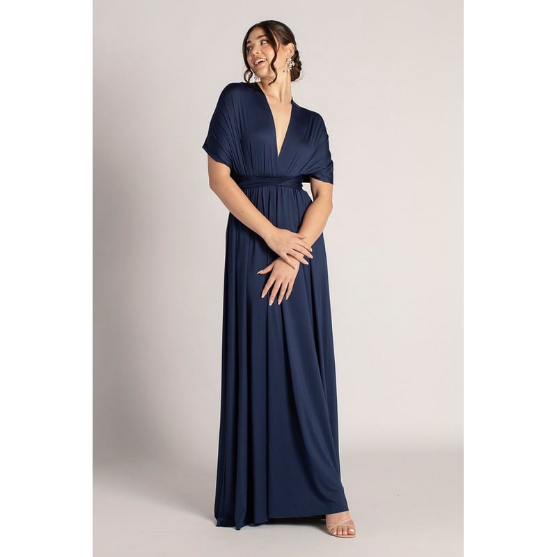 Vestido Mood Maxi Multiusos Azul Marino MOOD | falabella.com