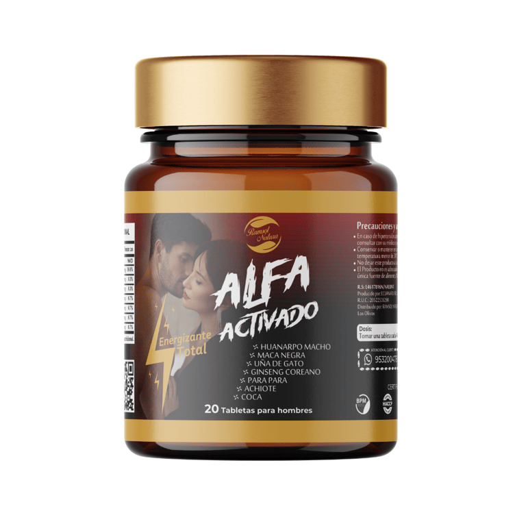 Potencializador Maca Negra con Huanarpo Macho Alfa Activado RAMSOL ...