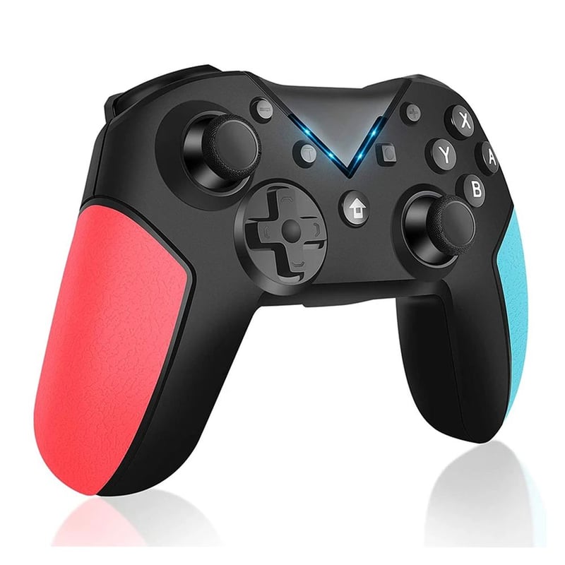 Mando Bluetooth Switch Android y Pc Pro Gamepad Control Azul y Rojo ...