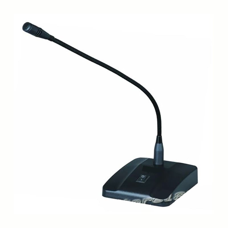 Microfono profesional flexible para conferencias con base de mesa POWER ...