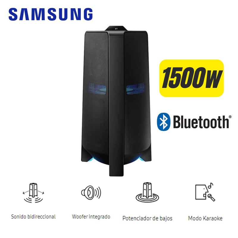 PARLANTE TORRE DE SONIDO SAMSUNG MX-T70 1500W SAMSUNG | falabella.com