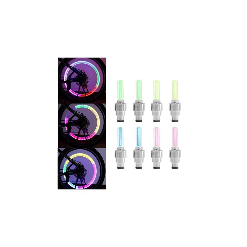 Pack 2Unidades Flash Led RGB para Moto Auto Bicicleta | Sodimac Falabella