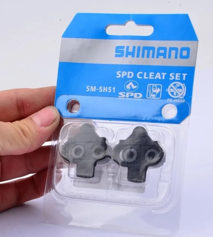Calas Shimano Para Zapatos De Mtb Montaña Ciclismo SPD SH-51 SHIMANO ...