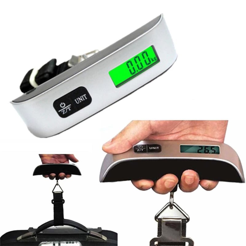 Balanza de mano portatil 50kg lcd | Sodimac Perú