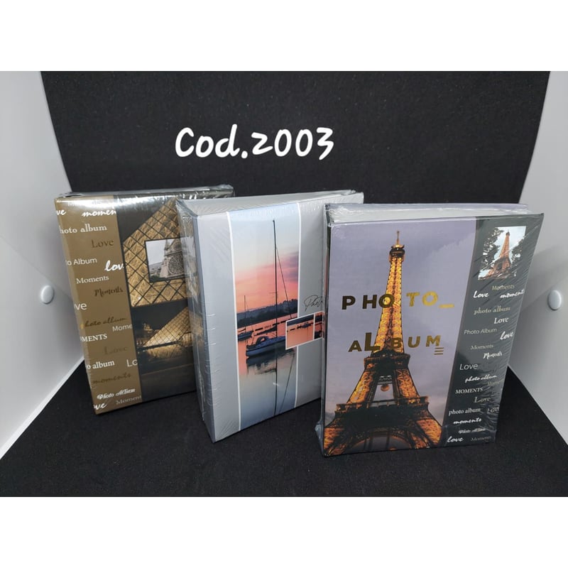 PACK 3 Albums para 100 fotos en tamaño jumbo o 10x15 Ciudades GENERICO ...