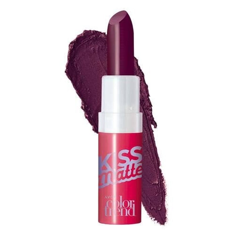 Lápiz Labial Efecto Mate FPS 15 Ciruela Color Trend AVON | falabella.com