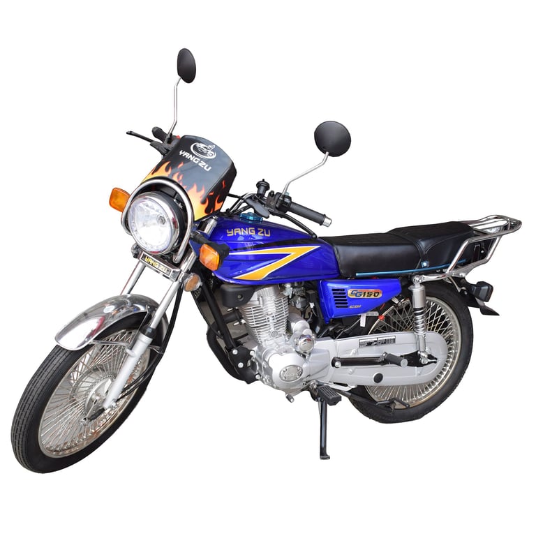 MOTOCICLETA EG 150 AZUL ARO PLATEADO YANG ZU | falabella.com