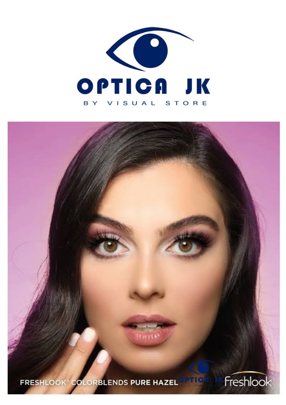 LENTES DE CONTACTO FRESHLOOK COLORBLENDS ORIGINAL PURE HAZEL GENERICO ...