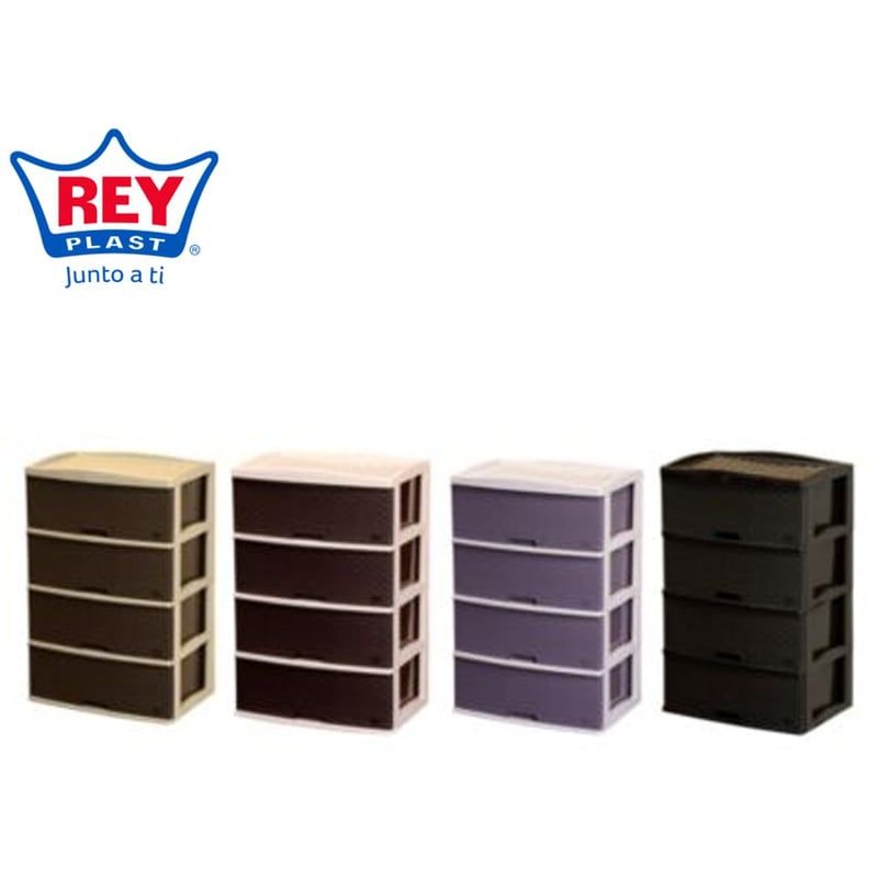 Comoda Tejido En Ratán 4 Cajones kusi Reyplast | Sodimac Perú