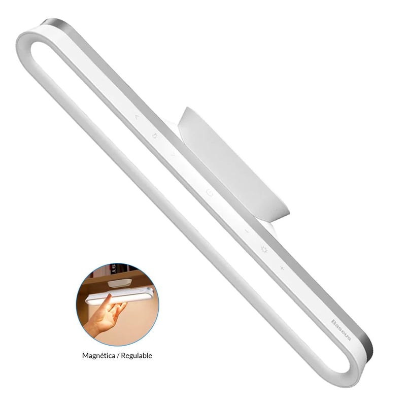 Lampara LED Magnetica Baseus Barra de Luz Regulable Recargable BASEUS ...