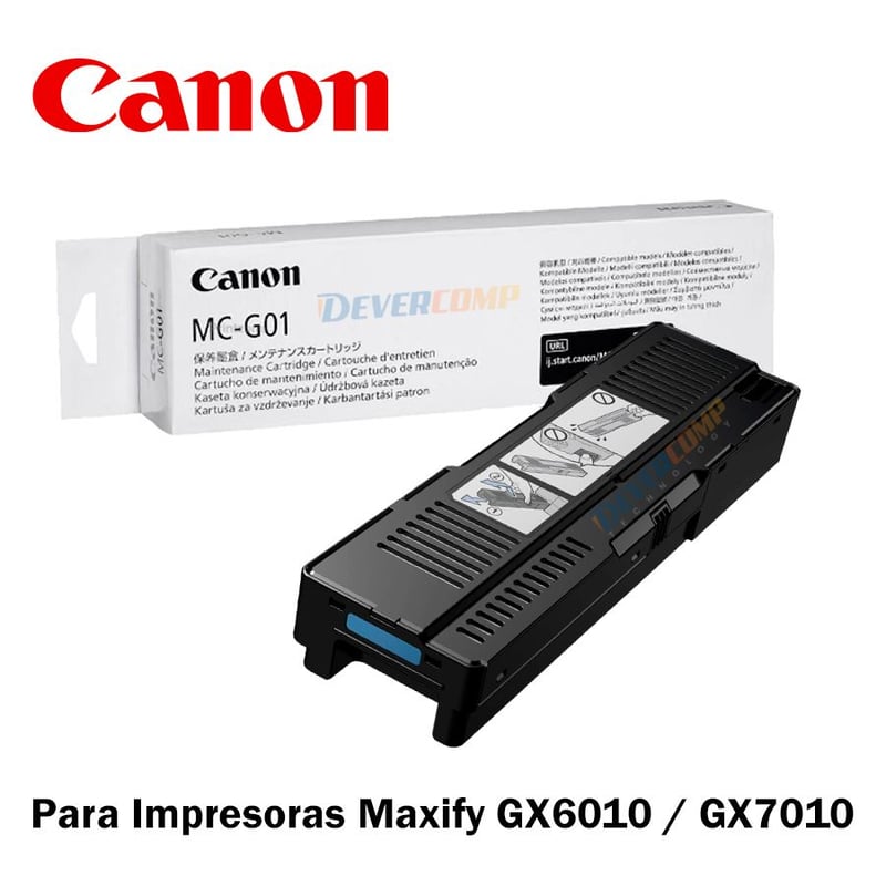 Cartucho de mantenimiento MC G01 Maxify GX6010 GX7010 CANON | falabella.com