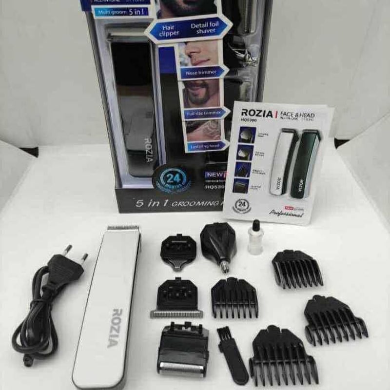 Máquina para Corta Cabello Recargable Rozia 5 En 1 GENERICO | falabella.com